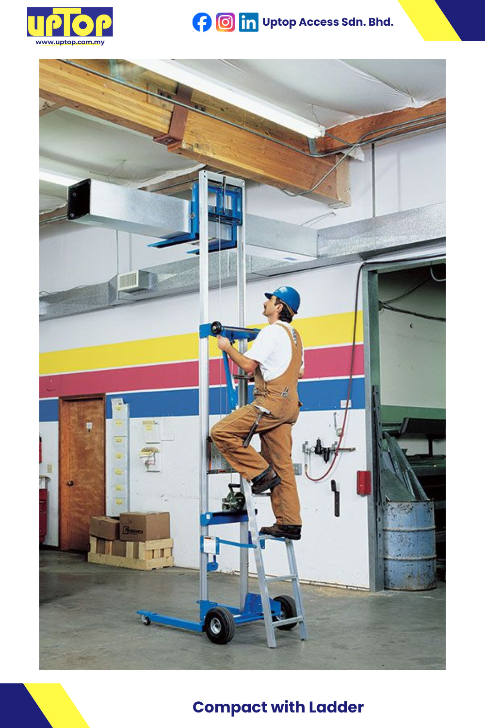 Material Lift For Sale Malaysia | Lift HVAC Ductings & more | Uptop Access